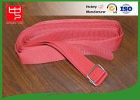 China High Tenacity Nylon Webbing Straps /  Cinch Straps With Metal Buckle for sale