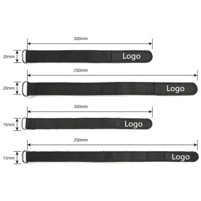 China Adjustable Hook And Loop Straps With Non Slip Silicone Backing For Tight Secure Battery Mounting And Electronics Protection for sale