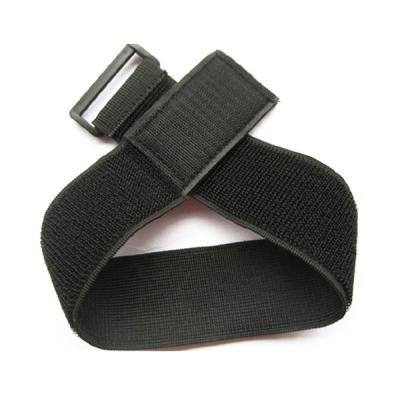 China Versatile Non Slip Elastic Hook Straps / Black Elastic Bandage for sale