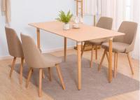China High Load Capacity Beech Dining Chair Environmental Protection Materials for sale