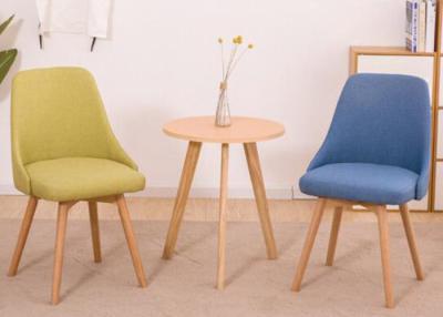 China Solid Thickened Beech Wood Chairs , Custom Dining Chair With Wooden Legs for sale