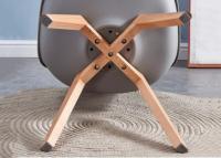 China OEM ODM Hotel Beech Wooden Chair With High Density Foam for sale
