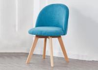 China Avant Garde Beech Multi Colored Dining Room Chairs Flannel Soft Cushion Design for sale