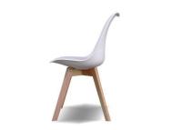 China Lightweight Beech Office Chair With High Load Bearing Beech Legs for sale