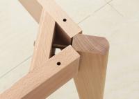 China Clear Texture Beech Wood Legs , OEM ODM Eames Chair Wooden Legs for sale