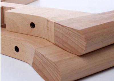China 42cm Height Plastic Chairs Wooden Legs , Modern Chair Legs Abrasion Resistance for sale