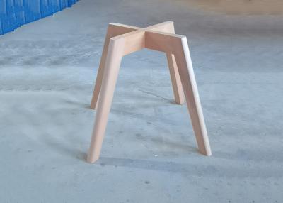 China Beech Dining Room Chair Frames , Dining Chairs Wooden Legs Stable Structure for sale