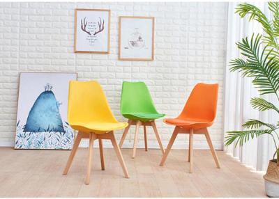 China Minimalist Pu Leather Dining Room Chairs , Contemporary Dining Chairs for sale