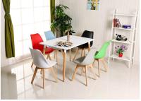 China Black Bracket Pu Leather Restaurant Chairs Stain Resistant With 42cm Leg Width for sale