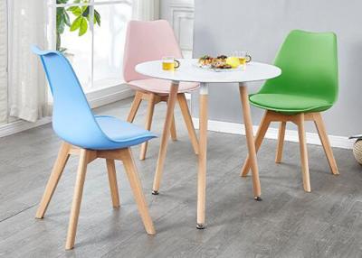 China Sleek Shape PU Dining Chair Scratch Resistant For Kitchen for sale