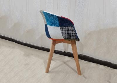 China Solid Wood Patchwork Dining Chair With Super Load Bearing for sale