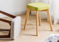 China Beechwood Modern Dressing Stool Makeup Chair 150kg Load Capacity for sale
