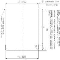 China 120x150mm 120x80mm Filter Cage Cup for sale