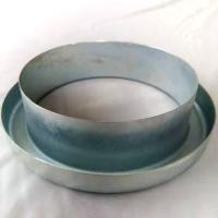 China Filter Cage Top Cap   Draw Processing Filter Cage U Shape Edge Top Cap Galvanized Plate Stainless Steel for sale