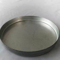 China ISO Filter Cage Spare Parts , Galvanized Plate Filter Cage Bottom Cap for sale
