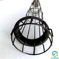 China Customized Diameter Galvanized Mild Steel Collector Filter Cage for sale