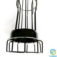 China Enlarged Ring Top Cap Carbon Steel Star Filter Cages for sale