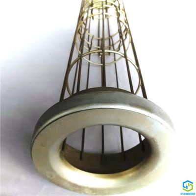 China Zinc Coating Finger Joint Filter Bag Cages And Venturi for sale