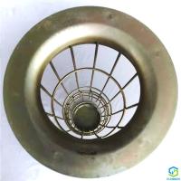 China Zinc Coating Finger Joint Filter Bag Cages And Venturi for sale
