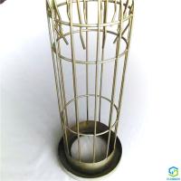China Zinc Coating Finger Joint Filter Bag Cages And Venturi for sale