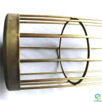 China Zinc Coating Finger Joint Filter Bag Cages And Venturi for sale