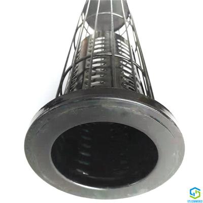China Silicon Coating Window Shades Filter Cage Venturi Louver Top Cap for sale