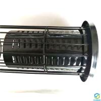 China Silicon Coating Window Shades Filter Cage Venturi Louver Top Cap for sale