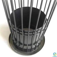 China Q235 Wild Steel Dust Collector Filter Cage Silicon Coating for sale