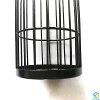China Mild Steel Wire Dust Collector Filter Cage Silicon Coating for sale