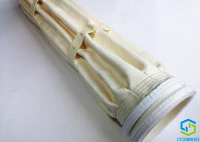 China Pleated 120mm Acrylic Filter Bag For Dust Collectors for sale
