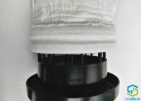 China 130mm PTFE Pleated Filter Bags 8 Pleats Bead Cuff for sale