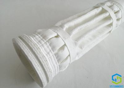 China Seal Cuff 12 Pleats 130mm Polyester Felt Filter Bags for sale