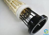 China Acrylic 120mm Industrial Filter Bags 110mm Pleat Cage for sale