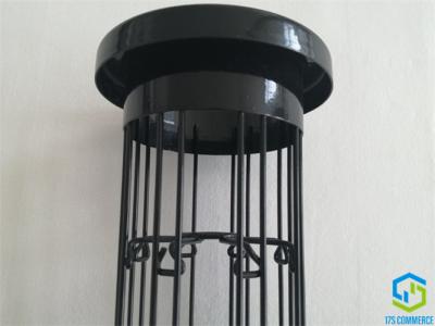 China 138mm Star Filter Cage Silicon Coating Pleat Cage Mild Steel Spider Cage  Bag House Bag Cage for sale