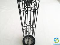 China 138mm Star Filter Cage Silicon Coating Pleat Cage Mild Steel Spider Cage  Bag House Bag Cage for sale