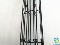 China 144mm 8 Pleat Filter Cage Silicon Coating Mild Steel Star Cage Spider Cage for sale