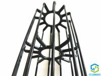 China Star filter Cage Silicon Coating Pleat Cage 110mm Spider Cage mild steel dust collector cage for sale