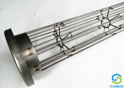 China Stainless Steel 8 Pleat Star Filter Cages 144mm 304SS 316SS for sale