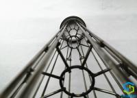 China Stainless Steel 8 Pleat Star Filter Cages 144mm 304SS 316SS for sale