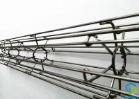 China Stainless Steel 8 Pleat Star Filter Cages 144mm 304SS 316SS for sale