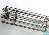 China 304 316 Stainless Steel Filter Cage 150mm Expand Filter Surface Bag Cage for sale