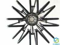 China Electrophoresis Coating 150mm Star Filter Cages Explosion Proofing for sale