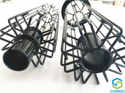 China Global Joint Two Sections Spider Cage Star Cage Silicon Coating Pleat Cage 150mm Epoxy Coating for sale
