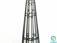 China Hanging Cap 110mm Star Filter Cages Epoxy Coating for sale