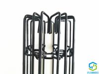 China Hanging Cap 110mm Star Filter Cages Epoxy Coating for sale