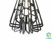 China Removable Top Cap 120mm Pleat Filter Cage Mild Steel for sale