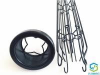 China Removable Top Cap Q235 Mild Steel Star Filter Cages for sale
