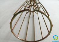 China Zinc Coating Gap Ring Top Cap Star Filter Cage 138mm Pleat Cage 12 Pleats Spider Cage  Bag House Bag Cage for sale