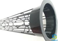 China L Shape Top Cap Plain Edge Flange Cap Star Cage Silicon Coating Pleat Cage Mild Steel Spider Cage Bag House Bag Cage for sale