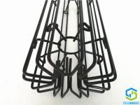 China L Shape Top Cap Plain Edge Flange Cap Star Cage Silicon Coating Pleat Cage Mild Steel Spider Cage Bag House Bag Cage for sale